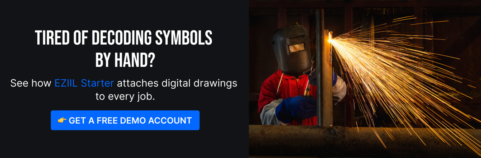 What Are Welding Symbols? (Complete Chart & Blueprint Guide) - EZIIL ...