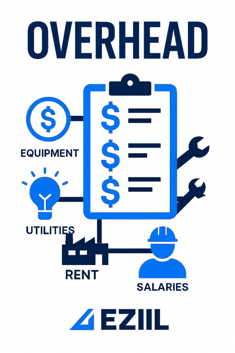 Overhead in Steel Fabrication: definition and examples
